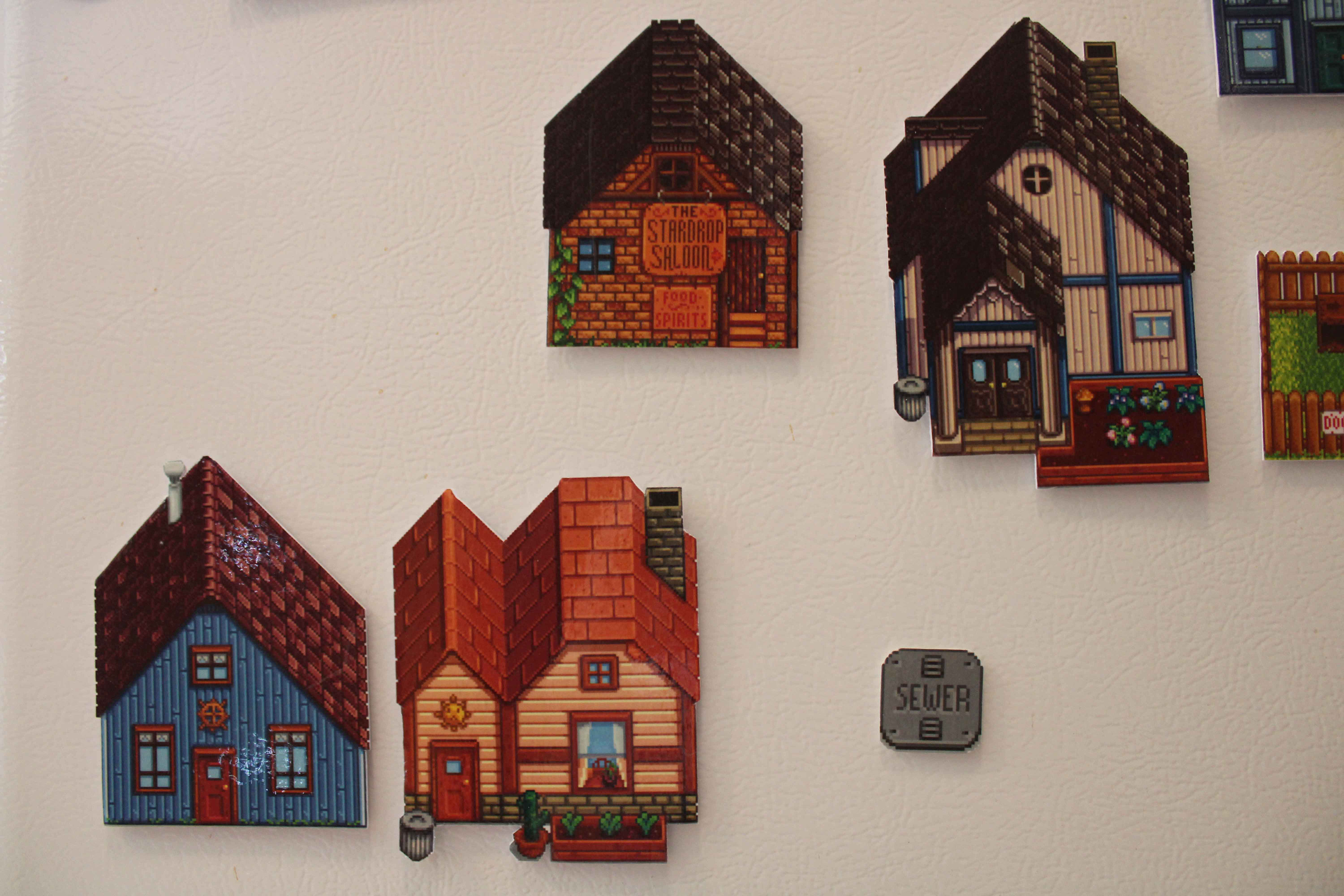 Stardew Valley Main Town Magnet Pack - Etsy