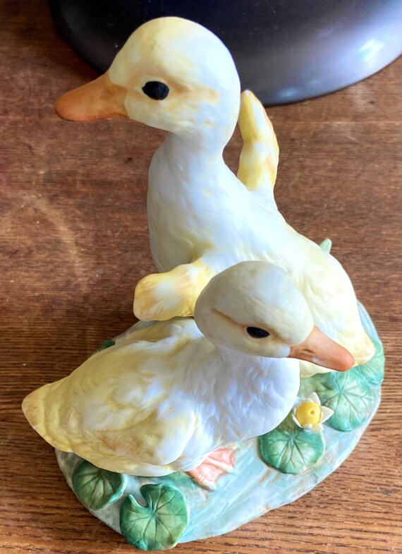 Vintage Masterpiece Porcelain HOMCO 1982 Two Duckling | Etsy