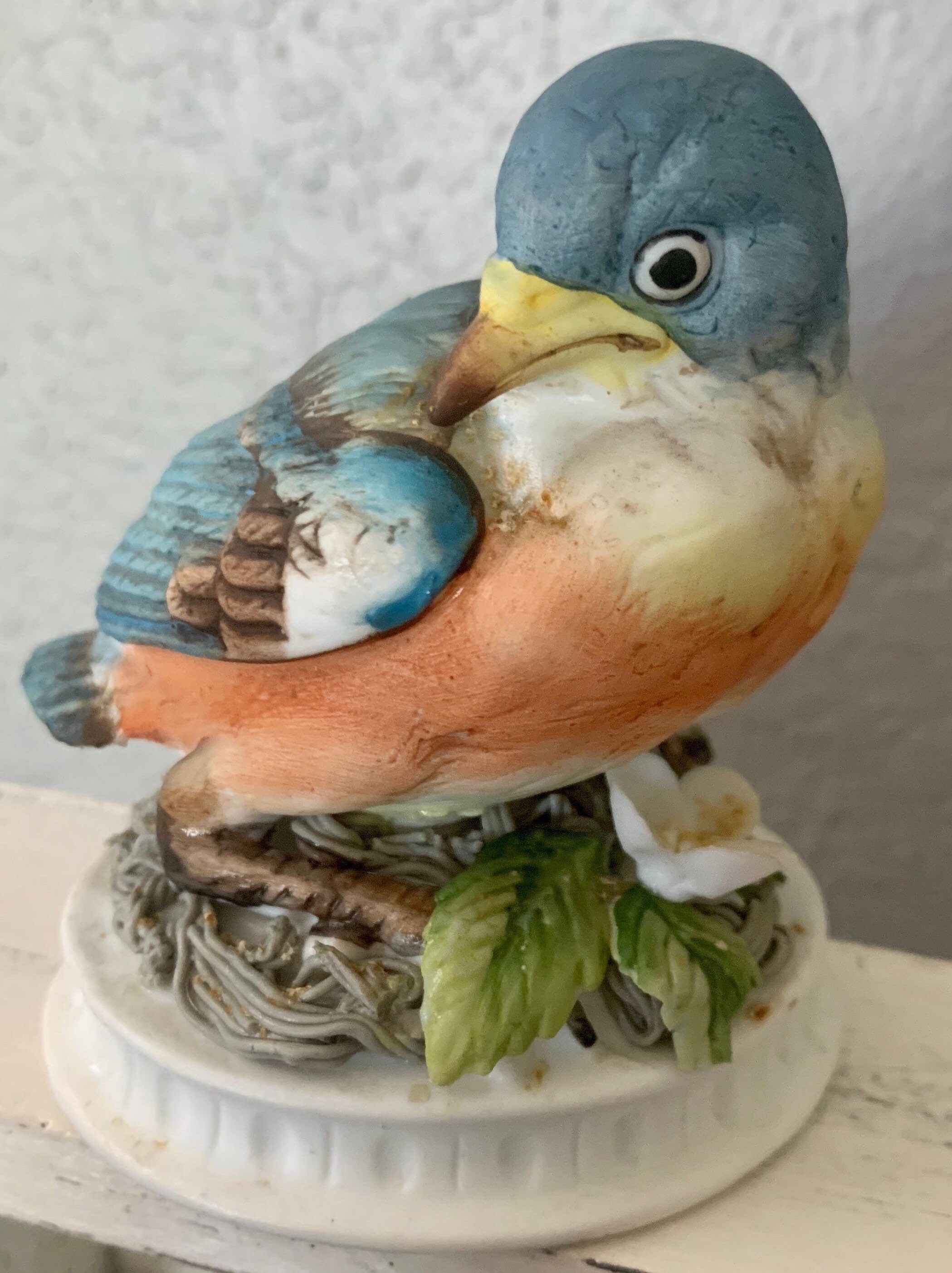 Vintage Lefton Porcelain Eastern Blue Bird Bird Lover Gift | Etsy
