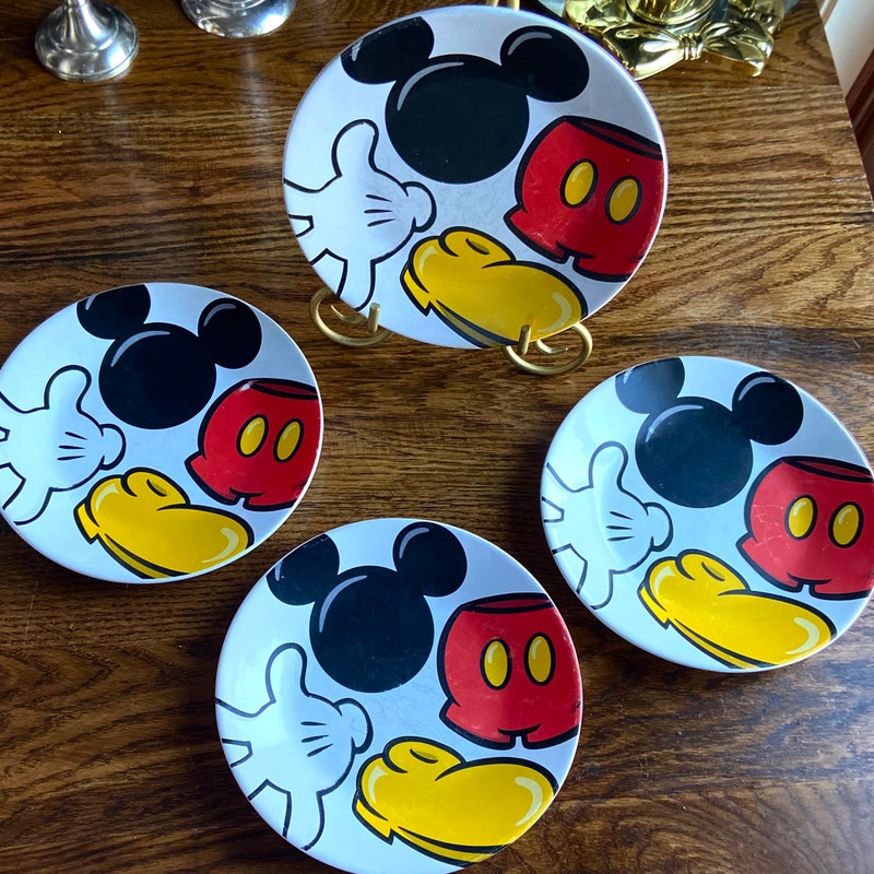 Mickey Mouse Dinnerware - Etsy