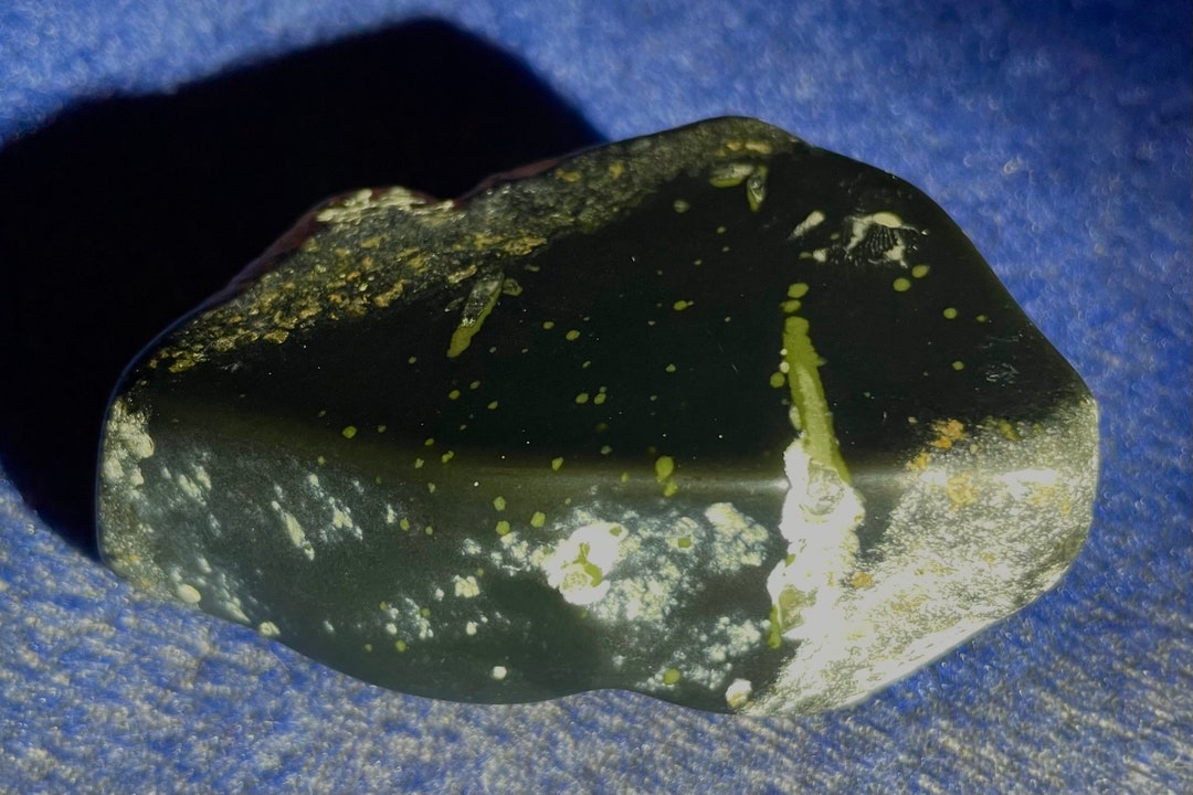 Wyoming Frogskin/ Galaxy Jade Polished Chunk - Etsy