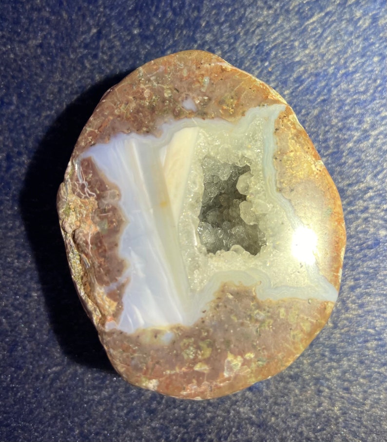 Thunderegg Crystal Polished Geode - Etsy