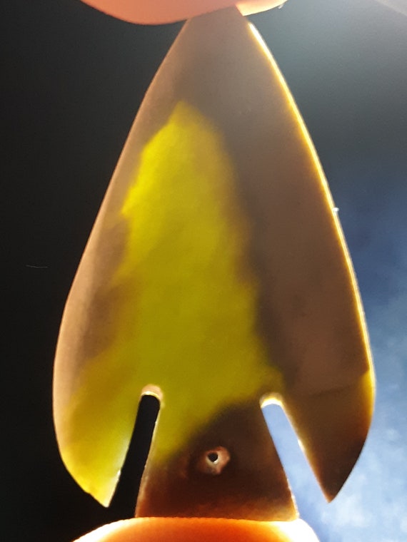 Wyoming Bull Canyon Jade Arrowhead Pendant - Etsy