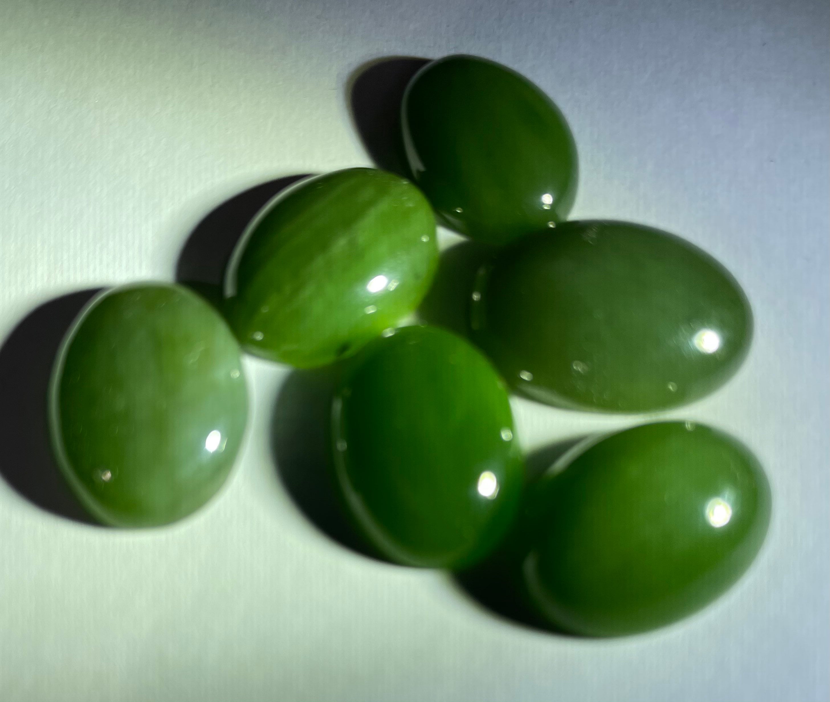 Beautiful British Columbia Jade Cabochons vintage | Etsy