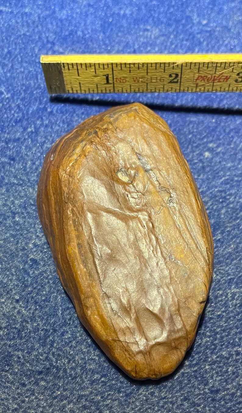 Banded Iron Ventifact Palm Stone - Etsy