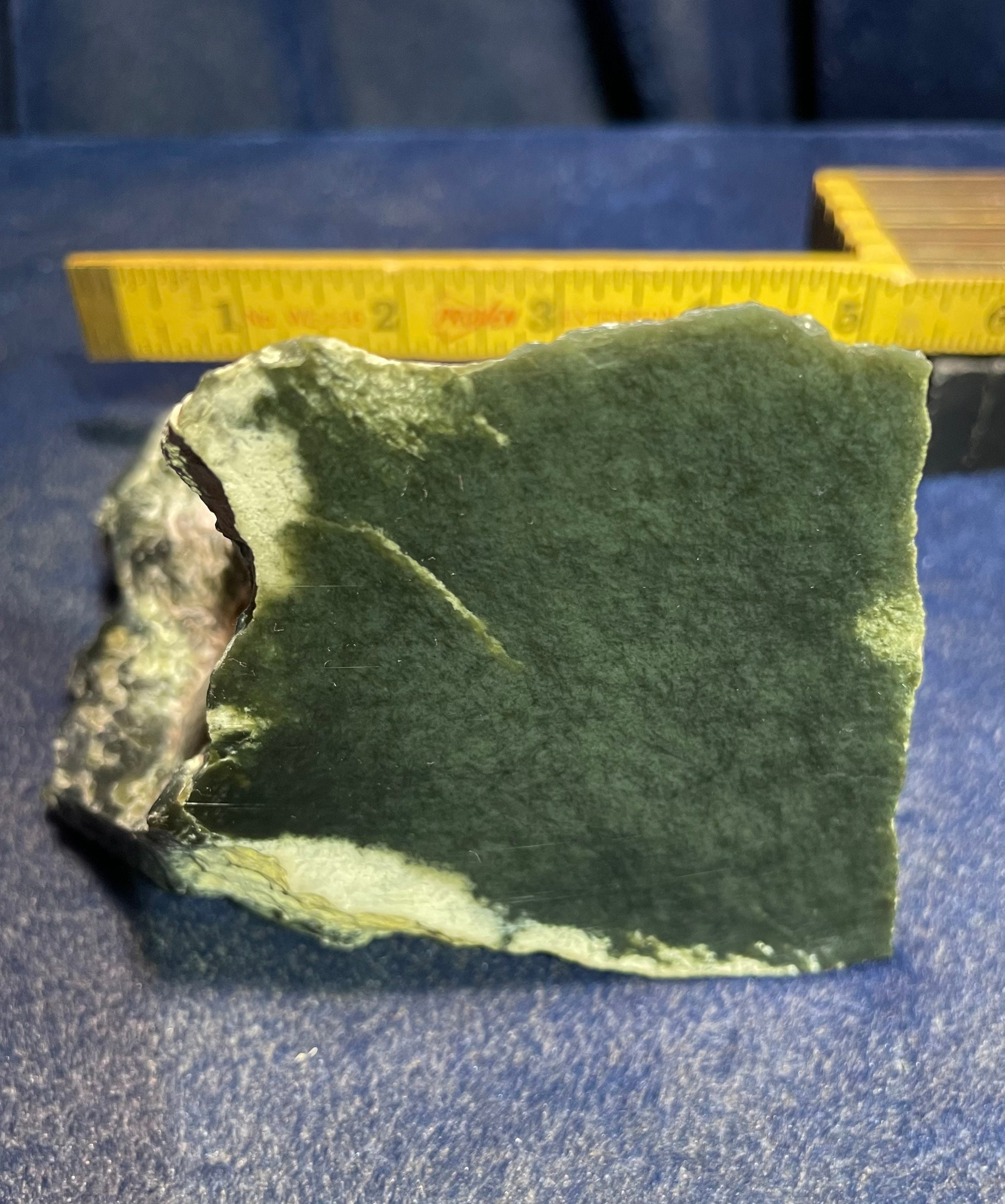 Wyoming Jade Cut Chunk With Slicking | Etsy