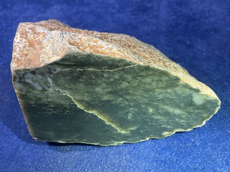 Wyoming Snowflake Olive Jade - Etsy