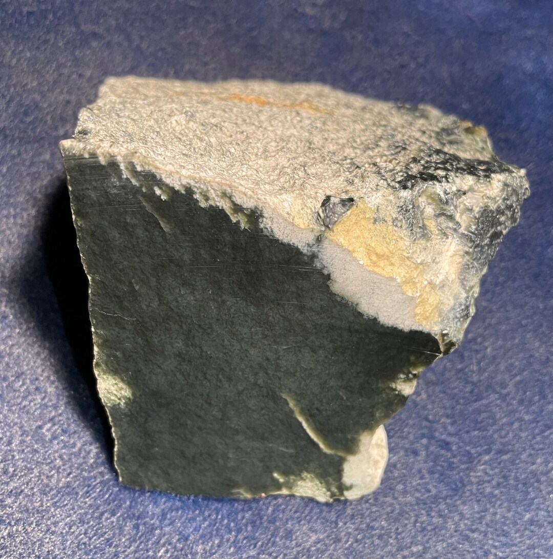 Wyoming Jade Cut Chunk With Slicking - Etsy