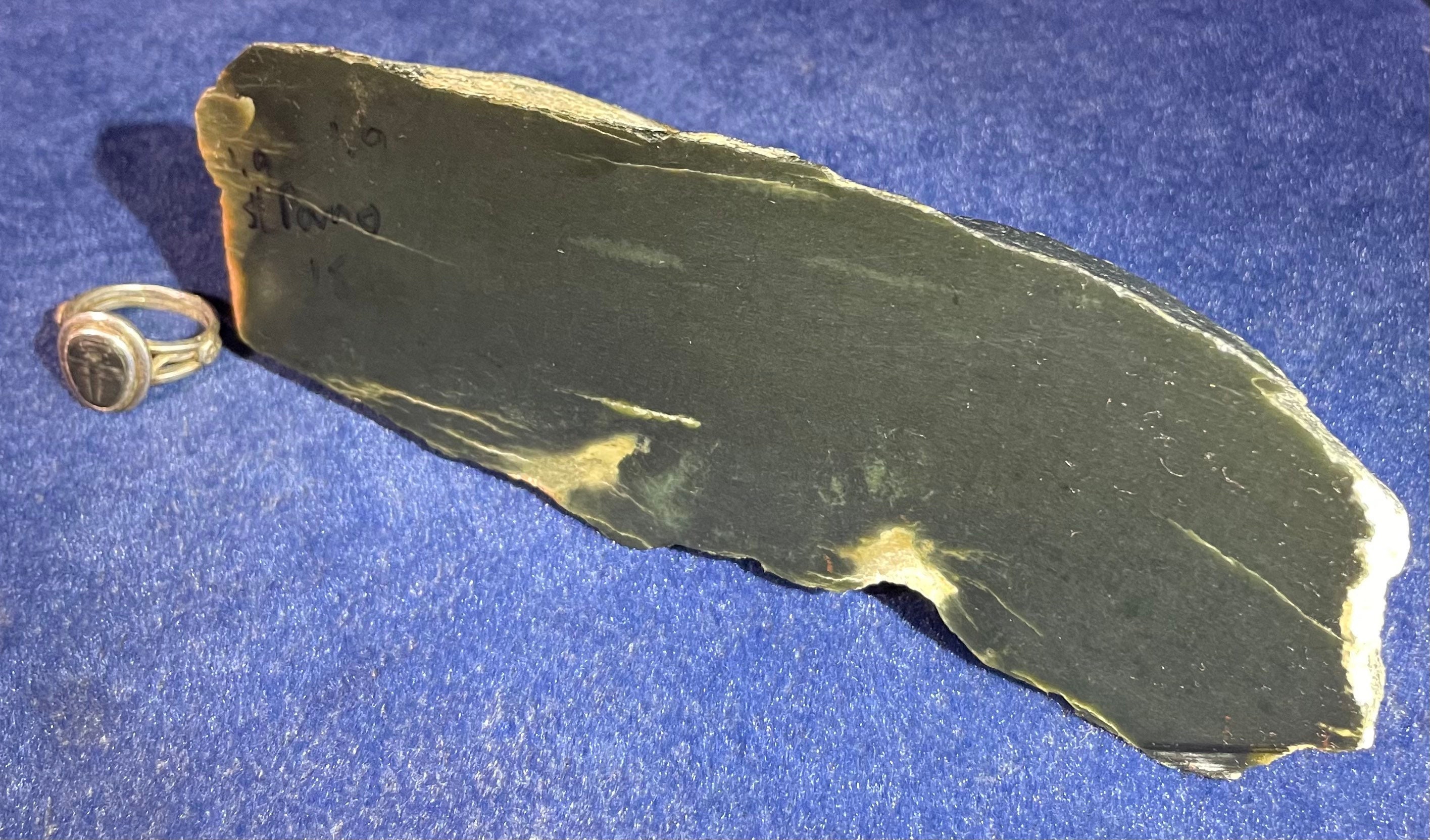 Wyoming Olive Jade Cut Chunk | Etsy