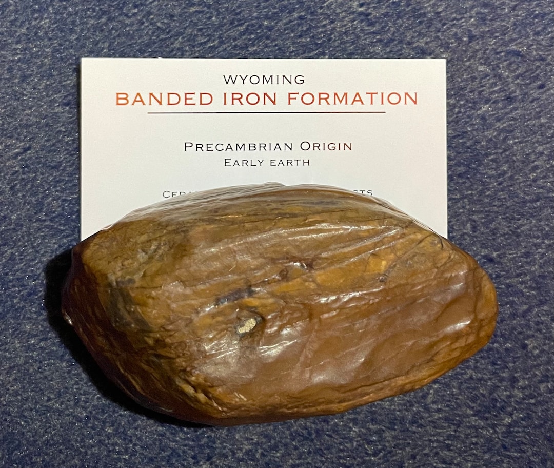 Banded Iron Ventifact Palm Stone - Etsy
