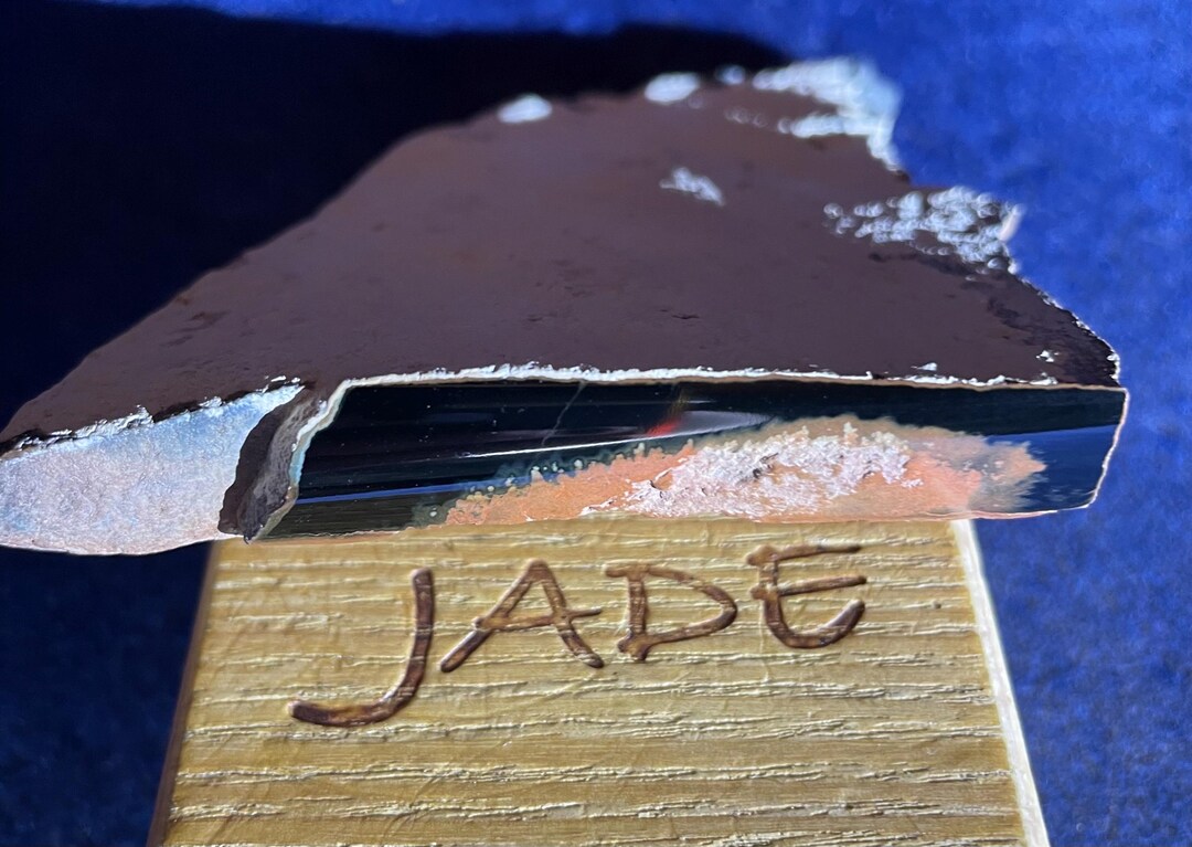 Wyoming Edwards Black Jade With Brown Rind - Etsy