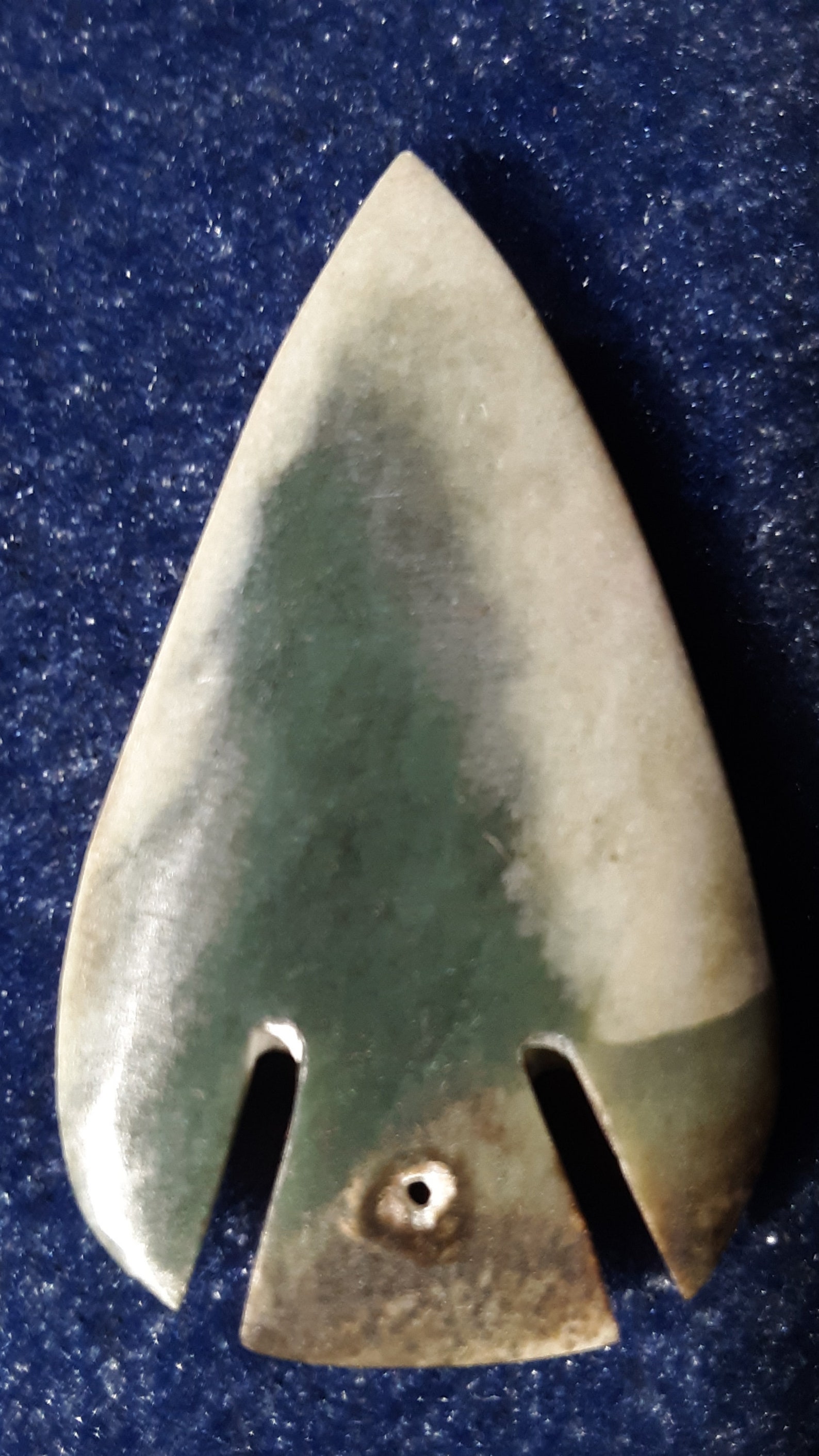Wyoming Bull Canyon Jade Arrowhead Pendant - Etsy