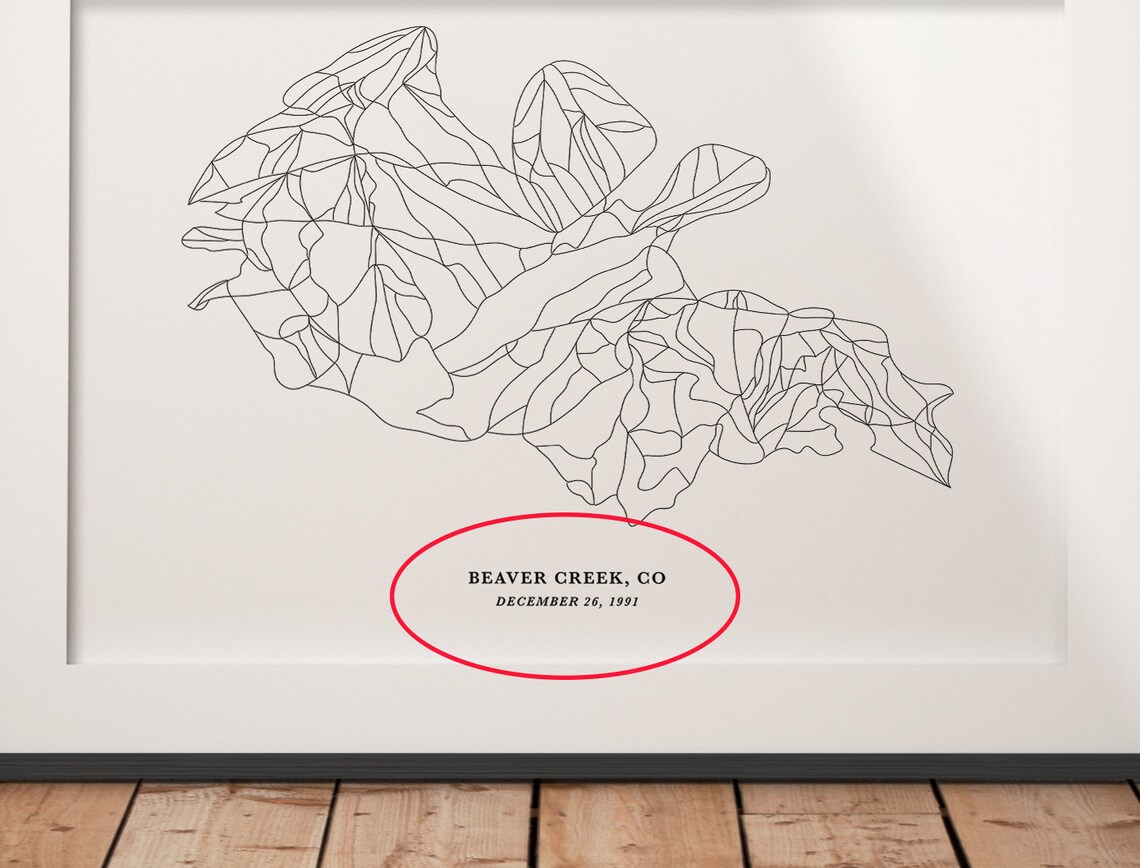 Bridger Bowl Ski Map Bridger Bowl MT Bridger Bowl Trail Map - Etsy