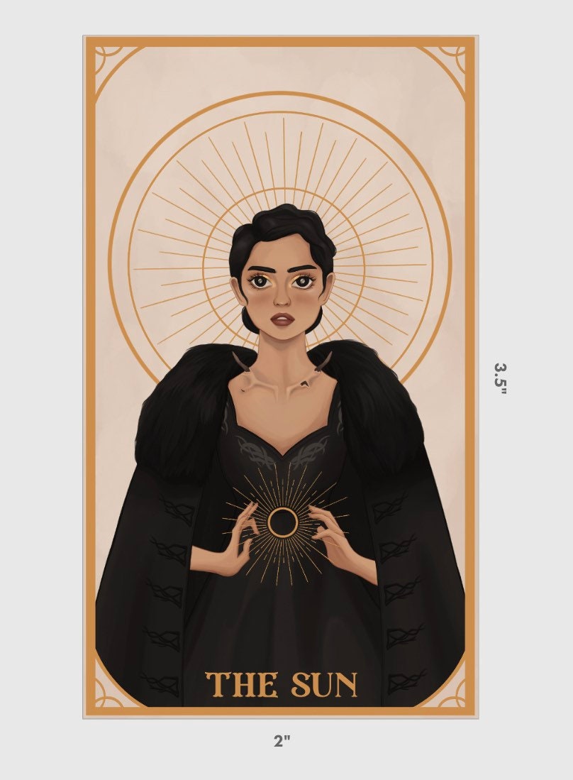 Alina Starkov Sun Summoner Tarot Sticker | Etsy New Zealand