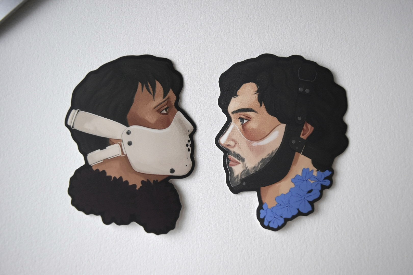 Hannibal Lecter & Will Graham Matte Stickers - Etsy