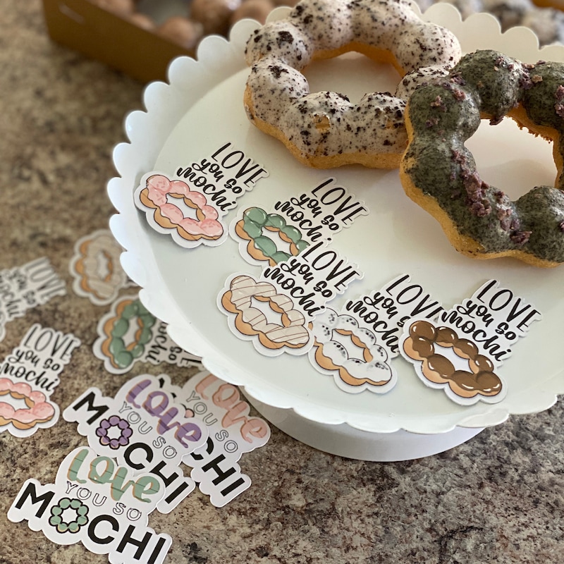 Mochi Sticker - Etsy