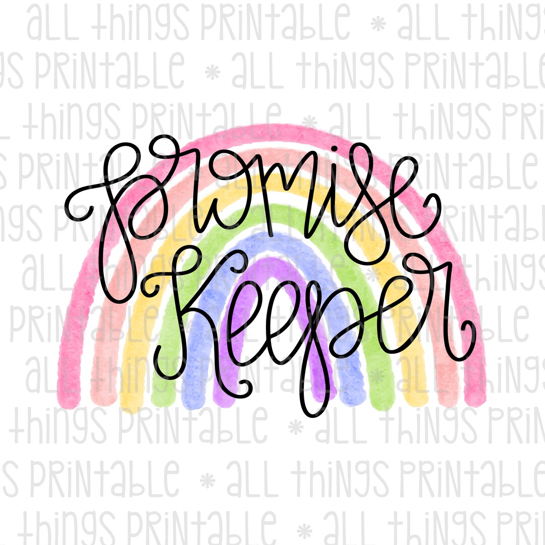 Promise Keeper Printable - Spring PNG Design - Instant Download ...