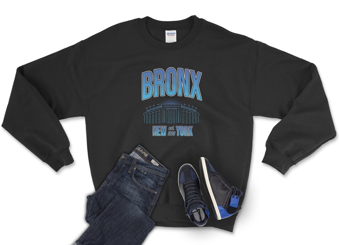 Bronx Sweatshirt-bronx Crewneck-bronx Shirts-bronx Pullover-bronx ...