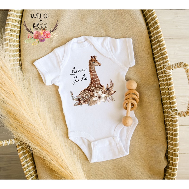 Giraffe Baby Clothes - Etsy