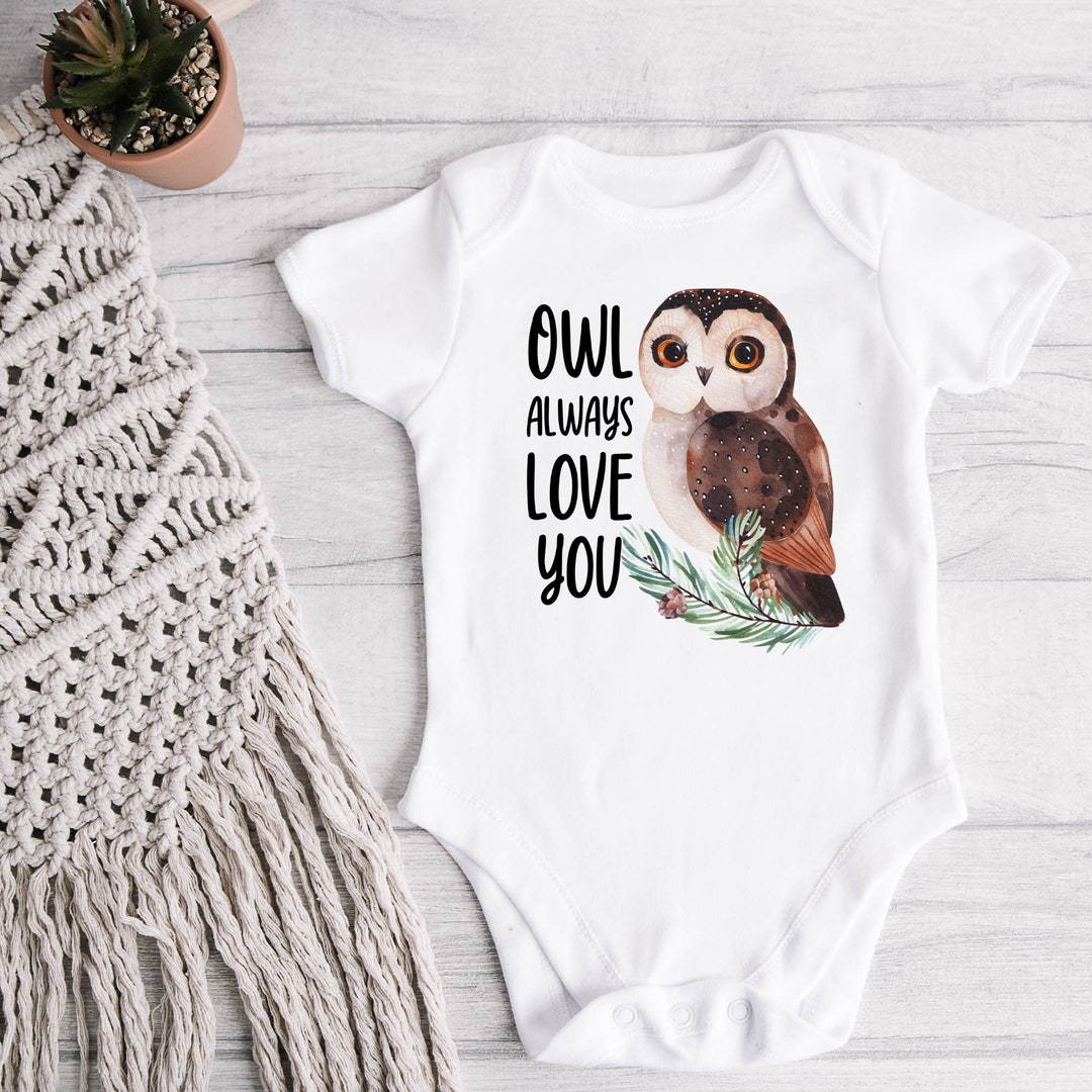 Owl Always Love You Onesie, Owl Onesie, Boho Baby Clothes, Cute Onesie ...