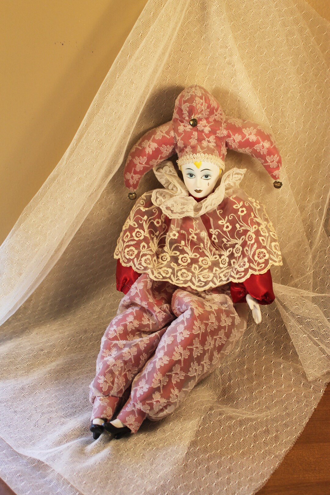 Crying Jester Doll From the 1990's - Etsy