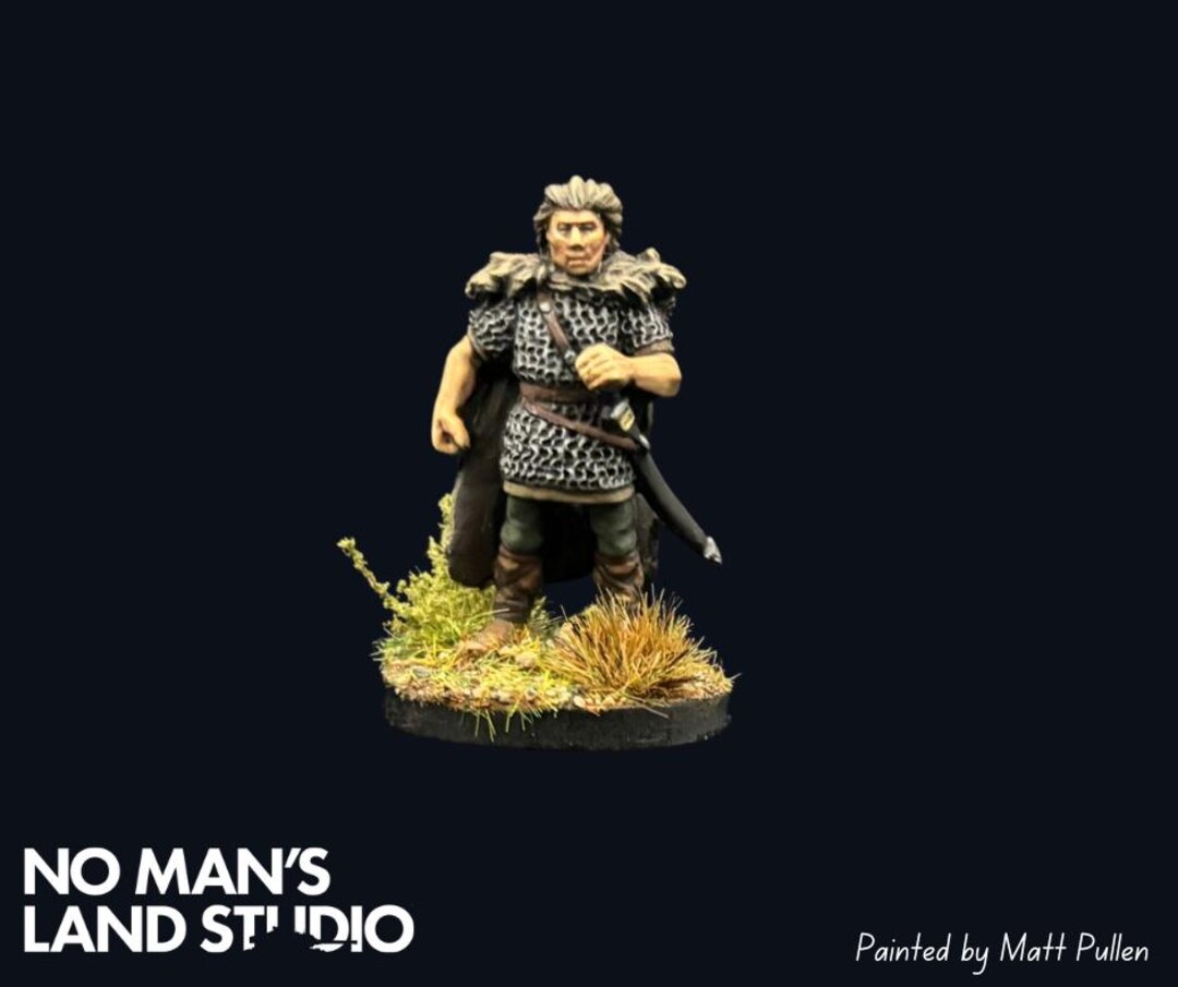 Beowulf Painted Miniature 28mm Anglo Saxon SAGA Fantasy Character Dnd D ...