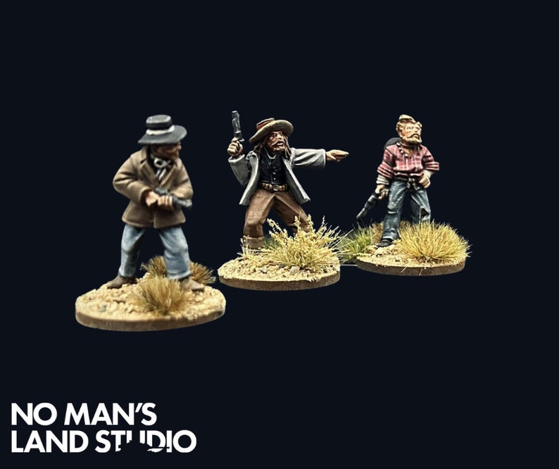 Wild West, Pre Painted Miniatures, Dead Mans Hand, What A Cowboy, 28mm ...
