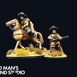 Wild West Pre Painted Miniatures Mexican Hector What A Cowboy Bandit ...