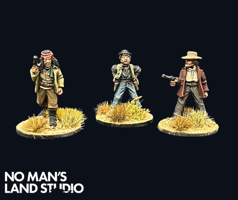 Wild West, Pre Painted Miniatures, Dead Mans Hand, What A Cowboy, 28mm ...