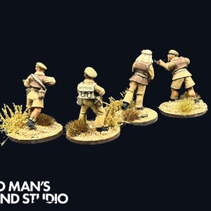 Bolt Action Painted, SAS LRDG, British Figures, 28mm WW2 Artizan ...