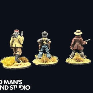 Wild West, Pre Painted Miniatures, Dead Mans Hand, What A Cowboy, 28mm ...