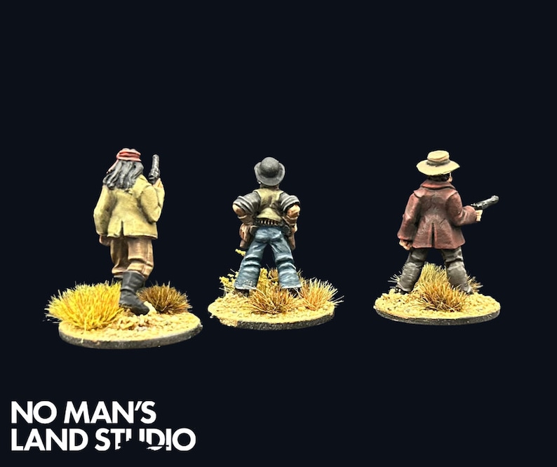 Wild West, Pre Painted Miniatures, Dead Mans Hand, What A Cowboy, 28mm ...