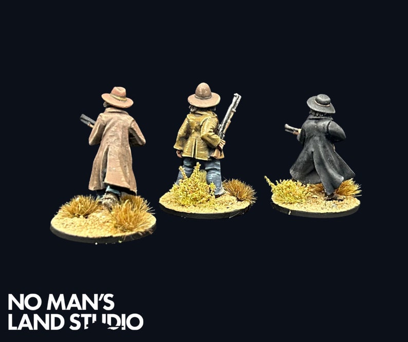 Wild West Pre Painted Miniatures Dead Mans Hand, What A Cowboy 28mm ...