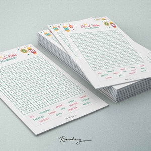 Eid-ul-adha Word Search | Uppercase and Lowercase | Kids Edition ...