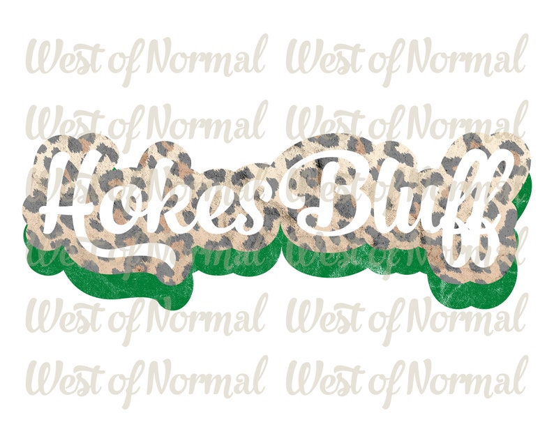 Hokes Bluff Leopard Retro PNG for Sublimation - Etsy