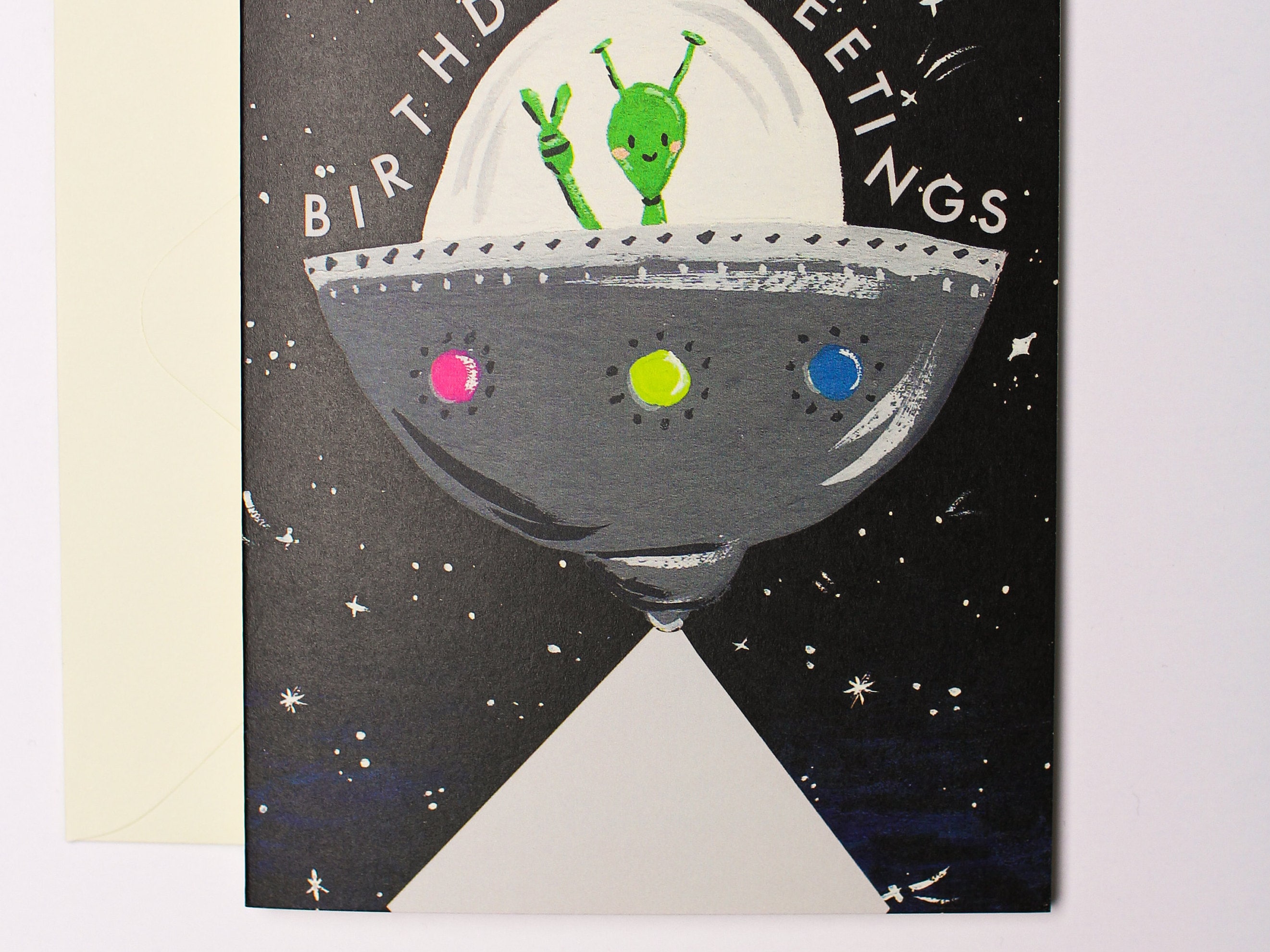 Space Birthday Card Birthday Card for him Birthday Card for | Etsy