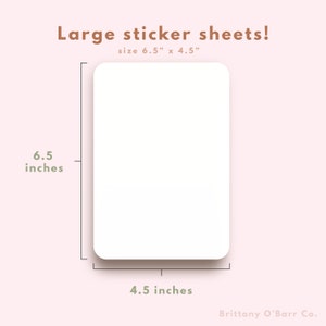 Food Planner Stickers Cute Groceries Sticker Sheet Journaling Stickers ...