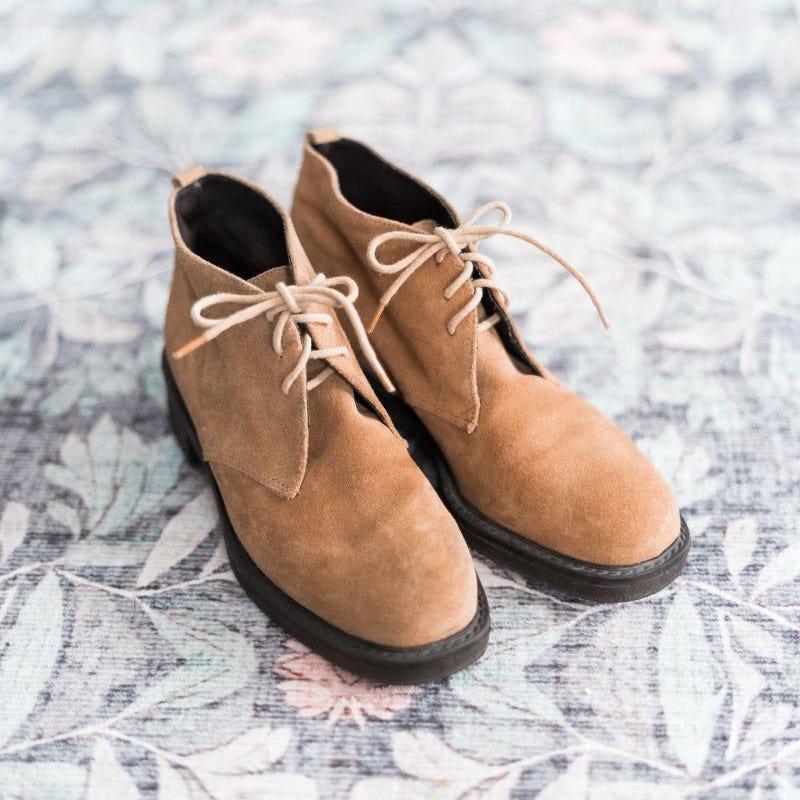 Suede Desert Boots Women - Etsy