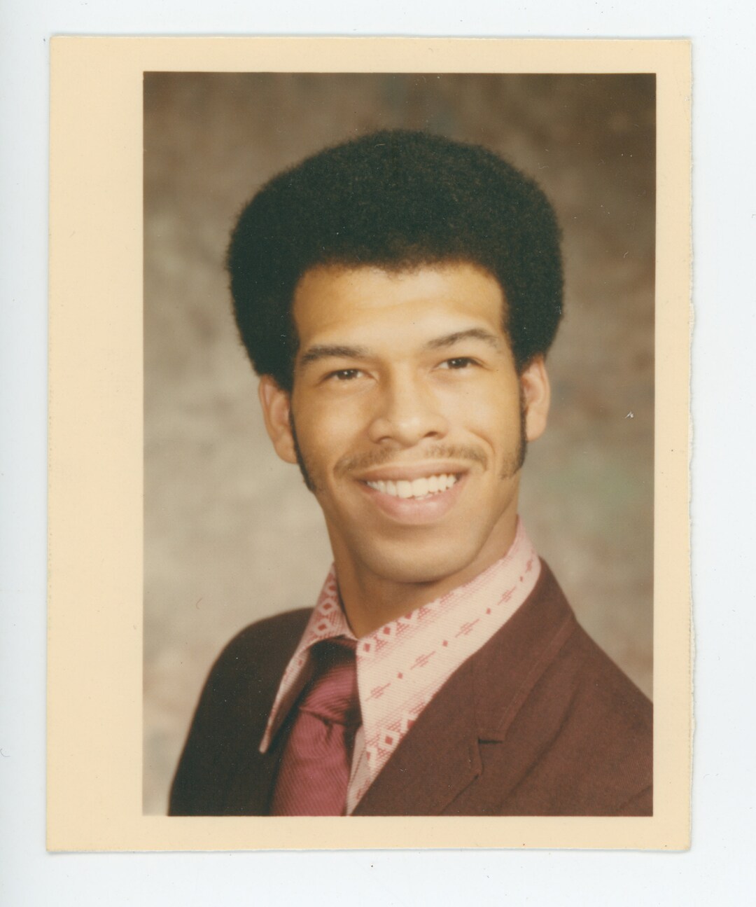 Proud Graduate : 1970's School Photo, Vintage African American Snapshot ...