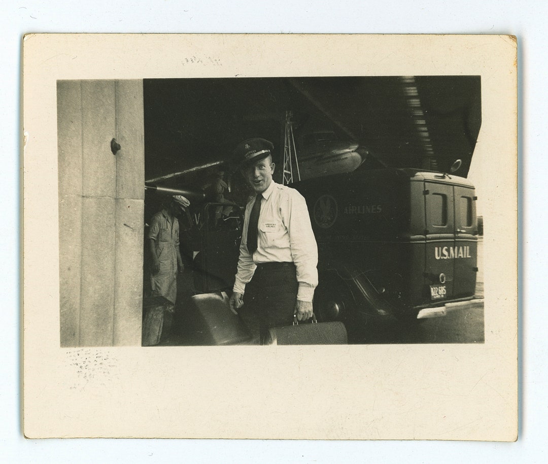 EARLY American Airlines Pilot + US Mail Pilot : Vintage Cars Airplanes ...
