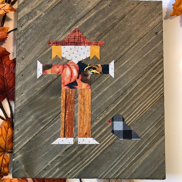 Wooden Scarecrow Pattern - Etsy