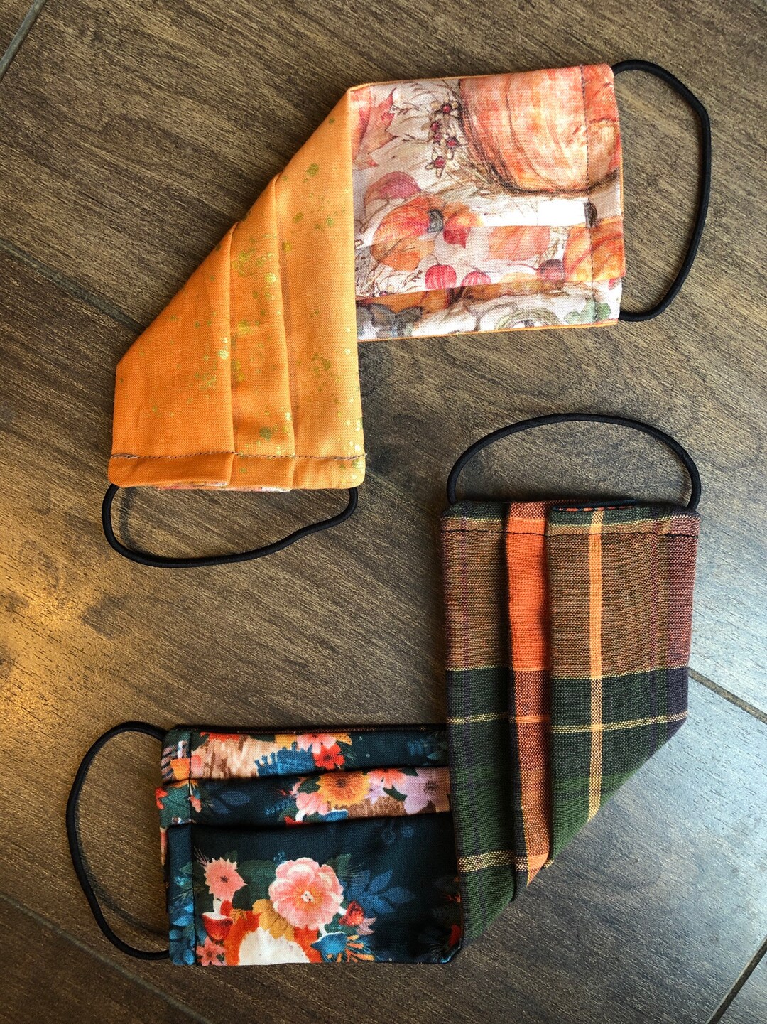 Reversible Fall Face Mask,seasonal Face Mask, Reusable Face Mask ...