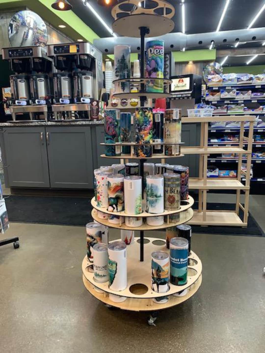 Tumbler Spinner Display Stand Digital File Only - Etsy
