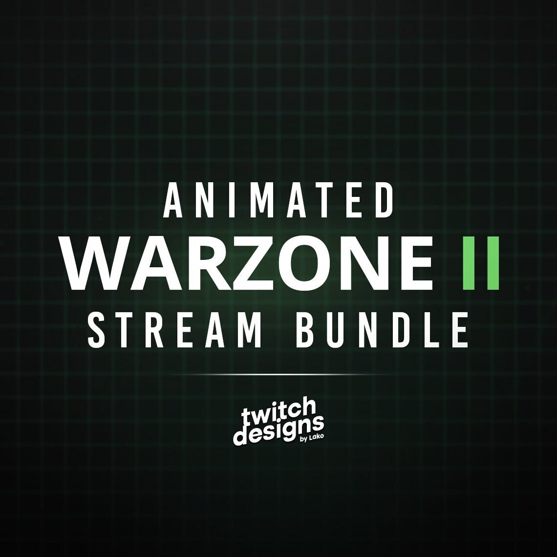 Animated WARZONE 2 Twitch Overlay Webcam, Screens, Alerts, Panels ...