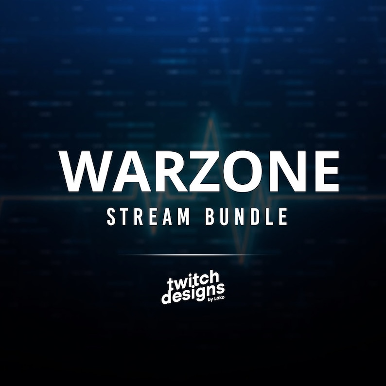 WARZONE Twitch Overlay Set: Battle Royale Stream Starter Kit - Etsy