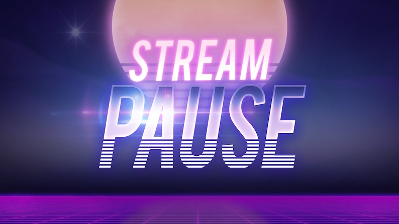 RETRO Twitch-overlay - Etsy