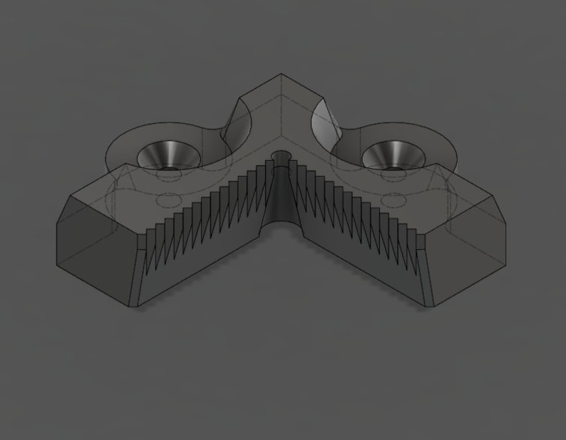 Set of 3 CNC Corner Hold Down Clamps - Etsy