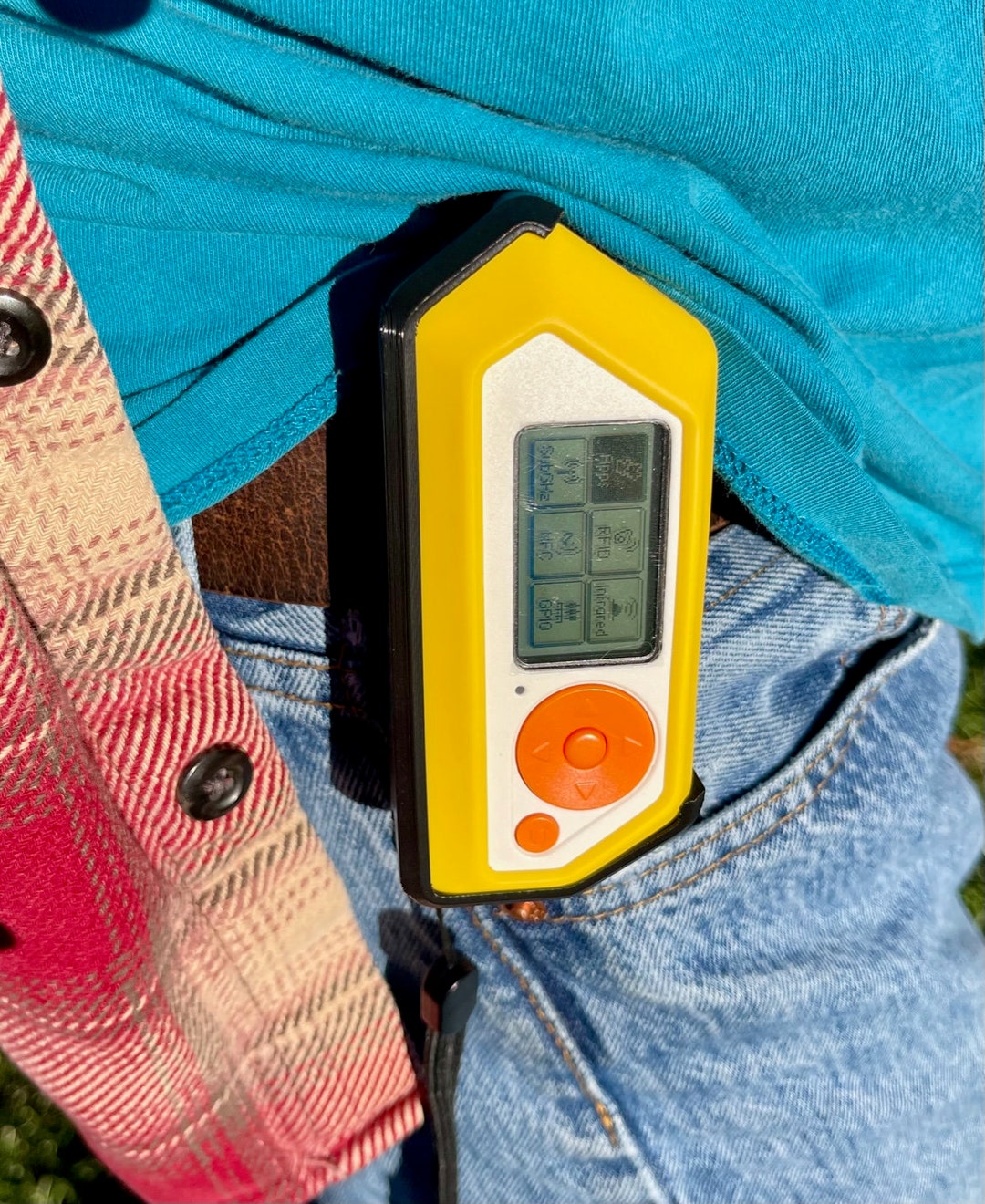 Flipper Zero Holster Case W\ Belt Clip (FOR Flipper W\ SILICONE SOCK ...