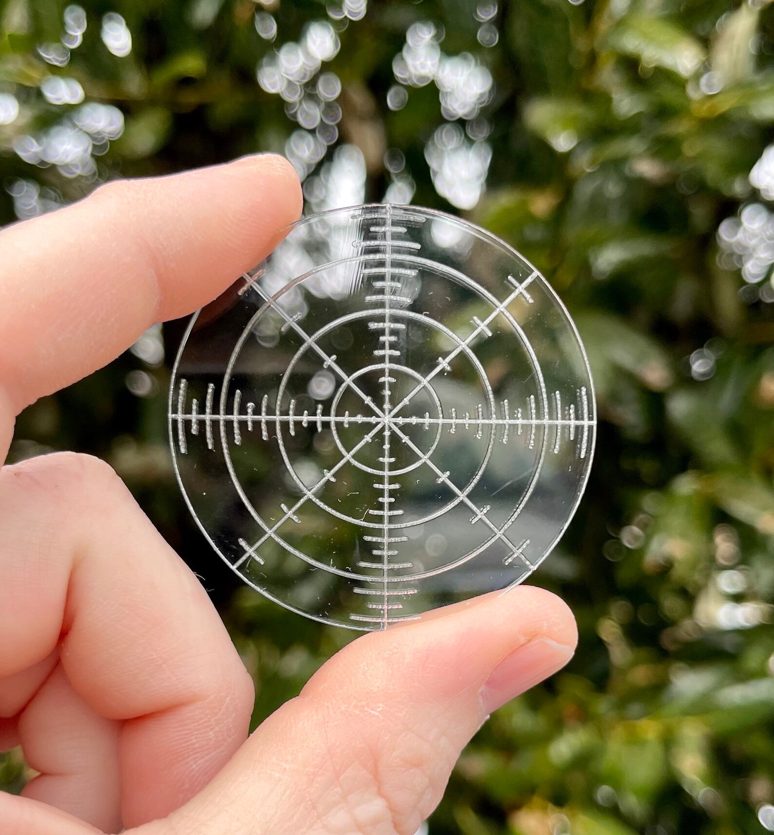 Sci-fi Crosshair/reticle Dia 2-1/8 2-pack - Etsy