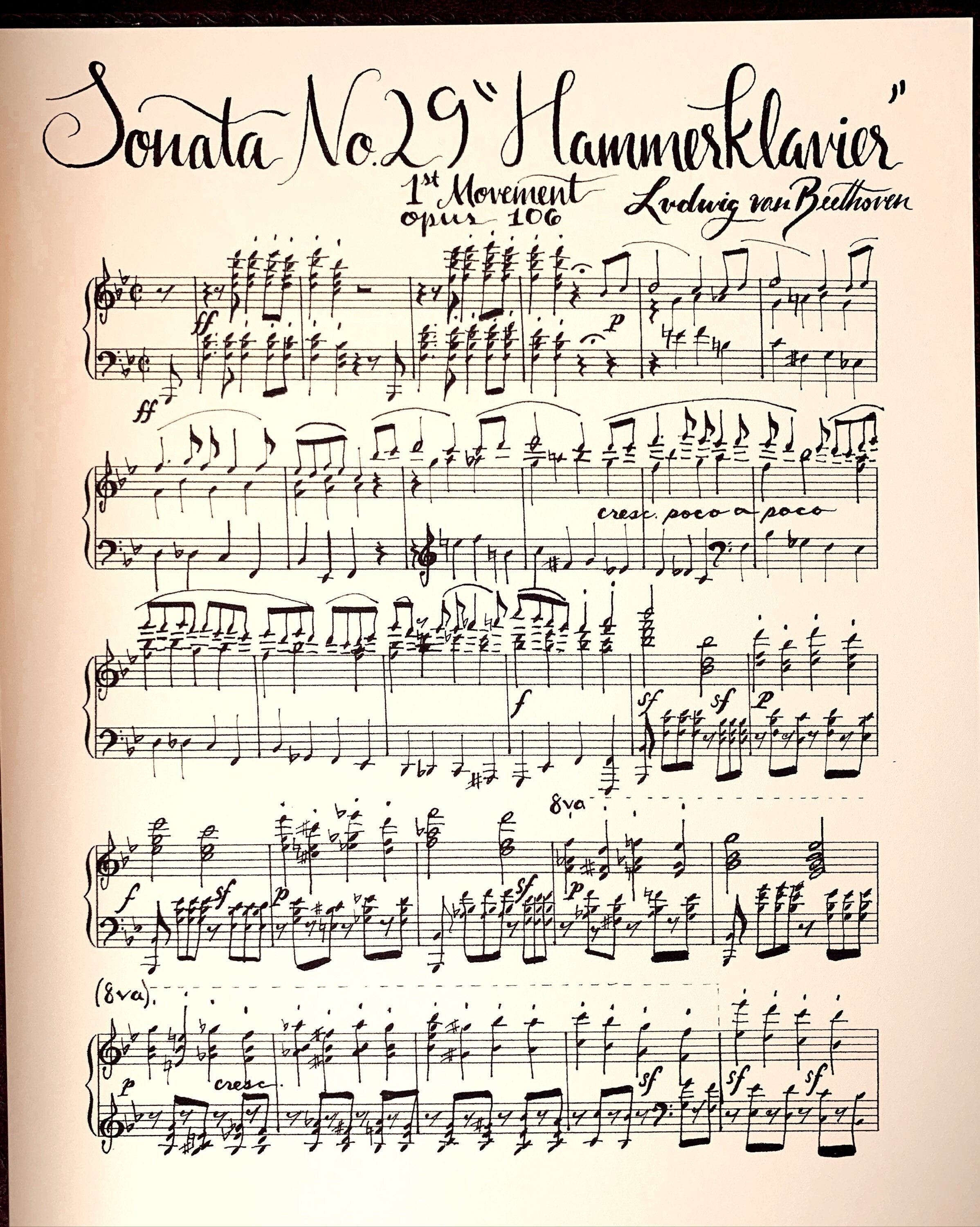 Beethoven Sheet Music
